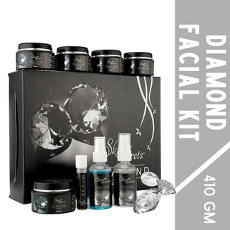 Diamond Facial Kit with Diamond Dust for lustrous looking skin – Skin ...