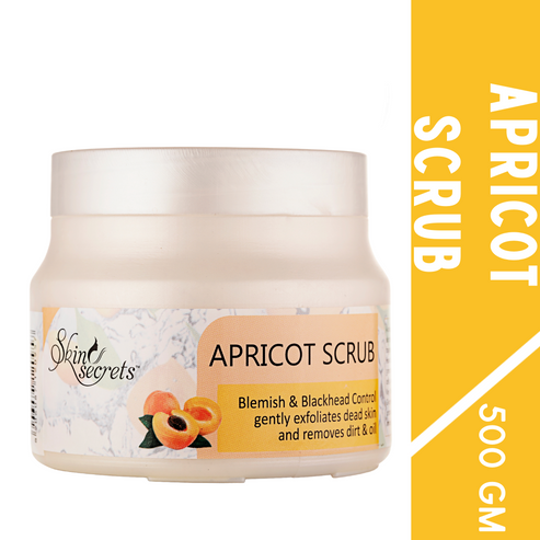 Apricot Scrub with Apricot & Walnut Grains| 500gm – Skin Secrets India