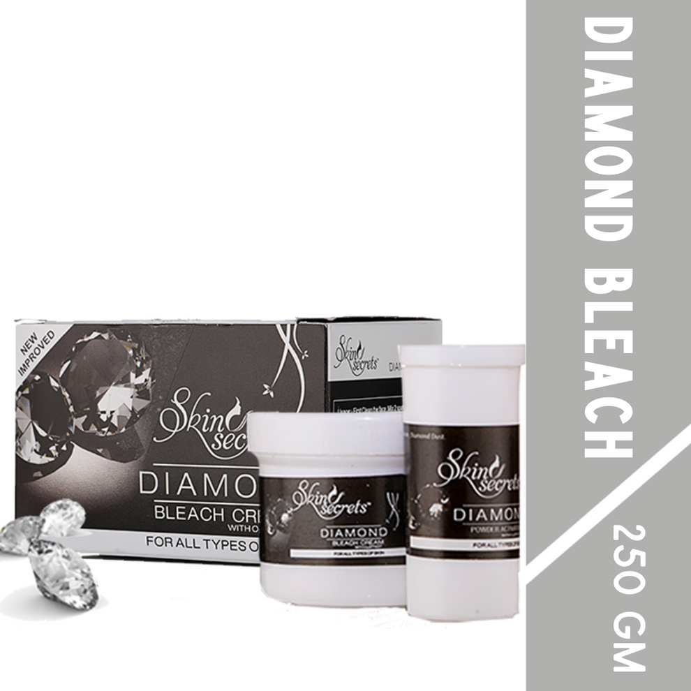 Buy Online Diamond Bleach Cream (Pack of 250g, 1000g) – Skin Secrets ...