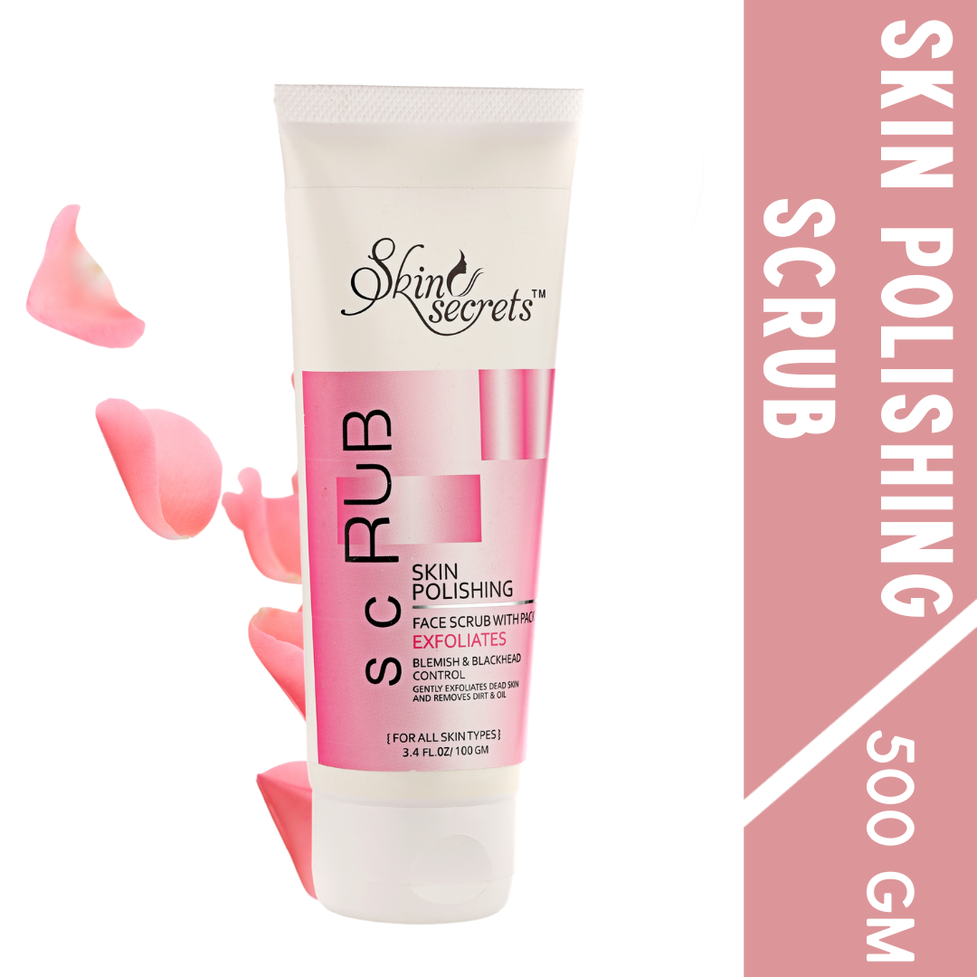 Skin Polishing Scrub With Pack – Skin Secrets India