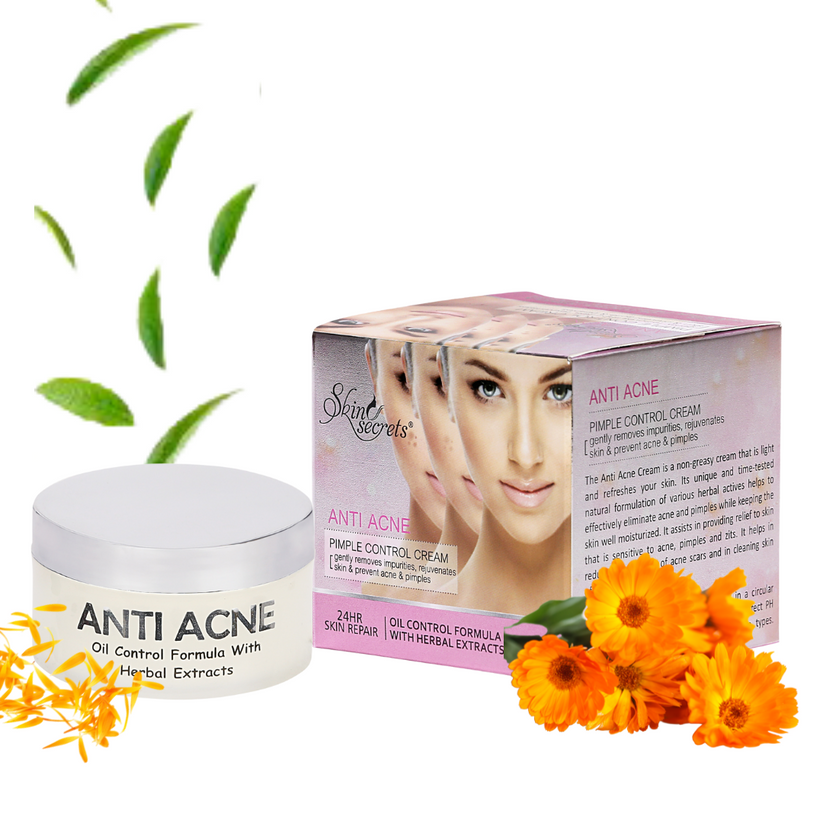 Anti Acne Cream, 50gm – Skin Secrets India